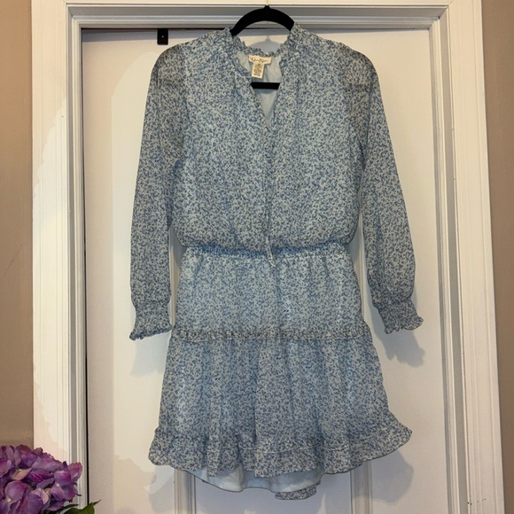 Jessica Simpson | Dresses | Jessica Simpson Tiered Floralprint Crepe ...